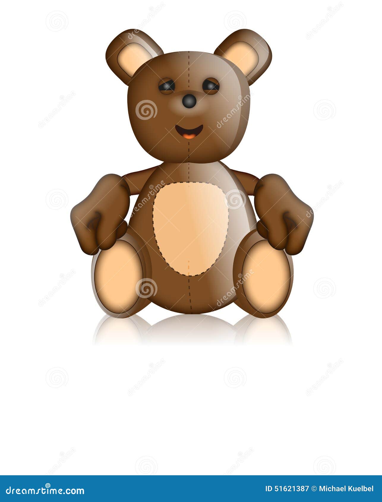 Toby Ted Teddy Toy Character Cartoon Stock Illustration - Illustration ...