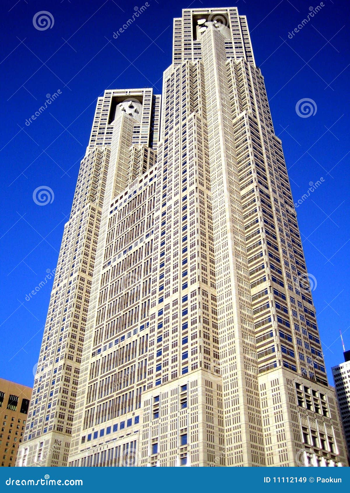 Tocho, Tokyo Metropolitan Government Office Stock Image - Image of ...