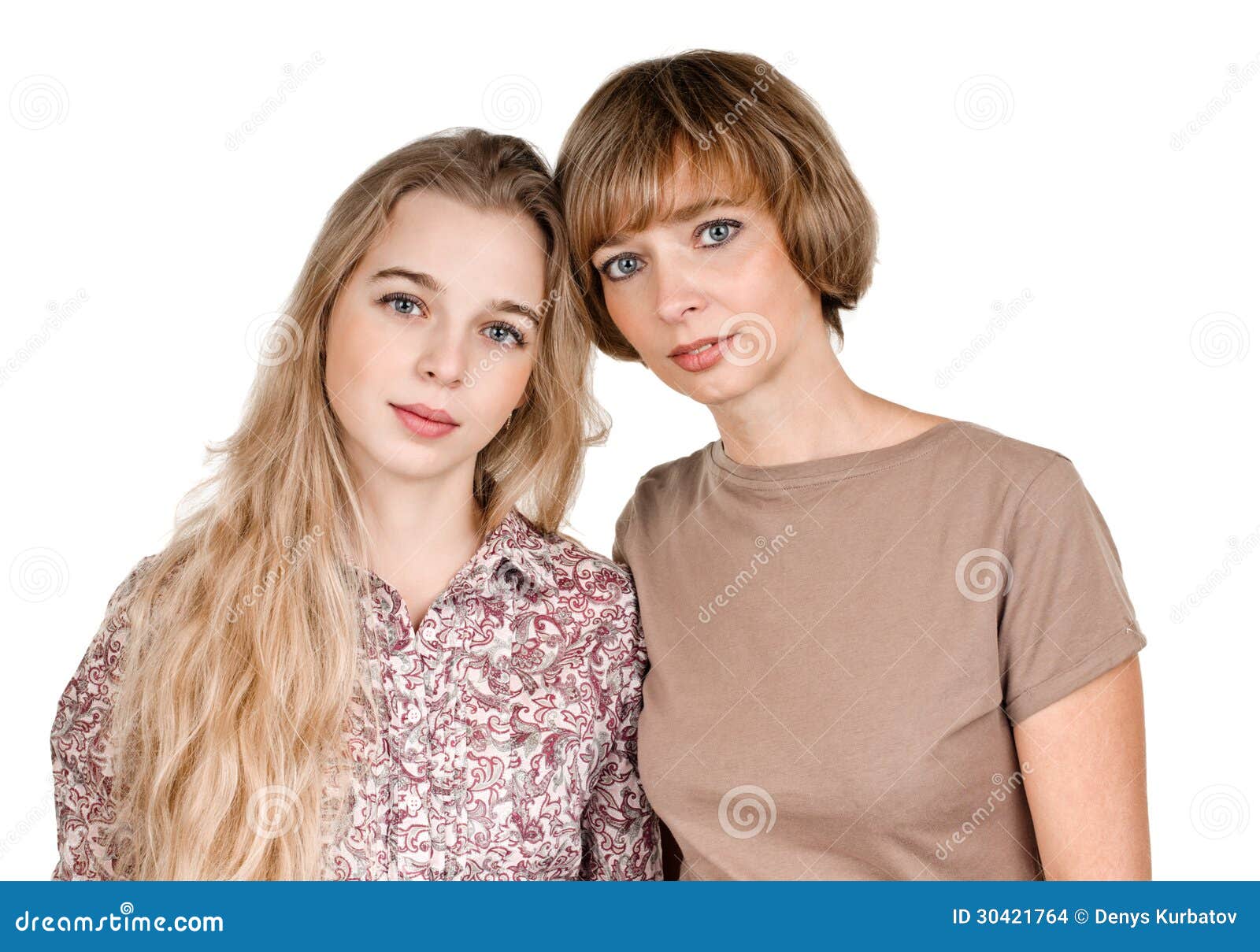 Tochter und Mutter stockfoto. Bild von erwachsener, beiläufig - 30421764