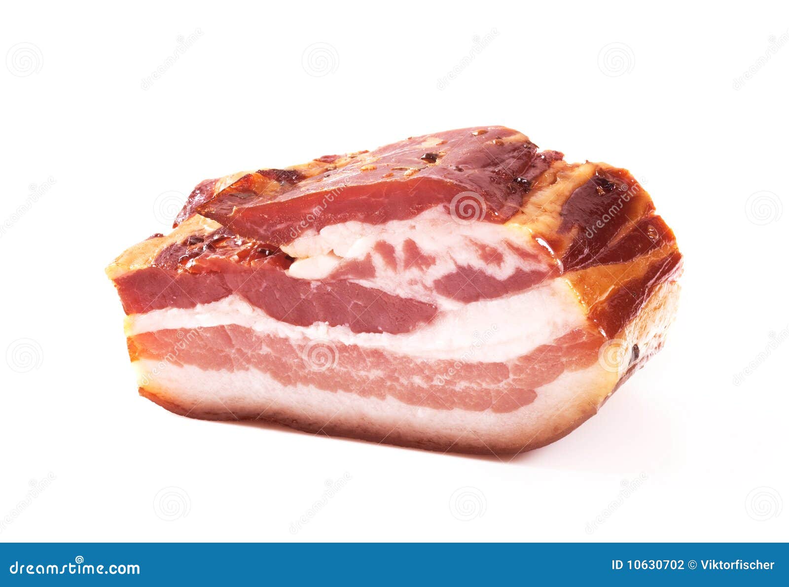 Tocino curado foto de archivo. Imagen de fondo, alimento - 10630702