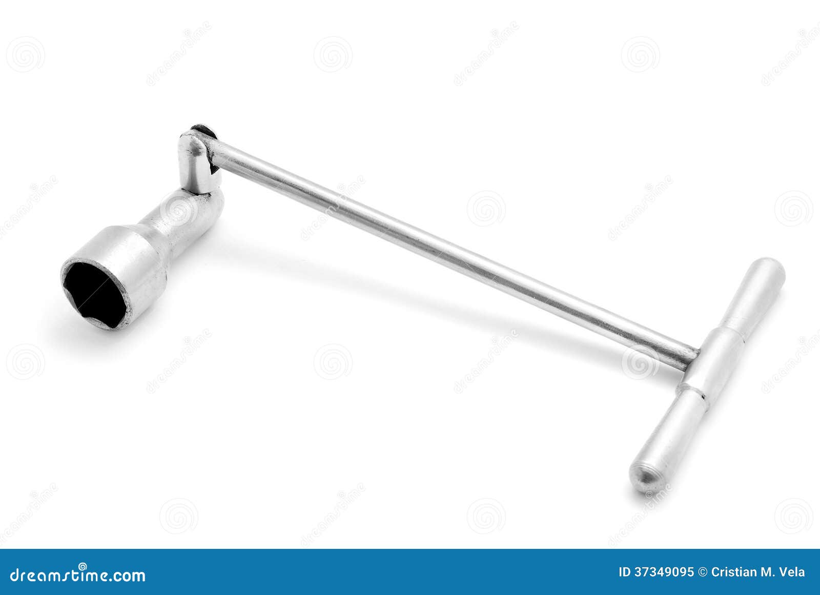 Tocle scrench tool stock image. Image of isolated, tubular - 37349095