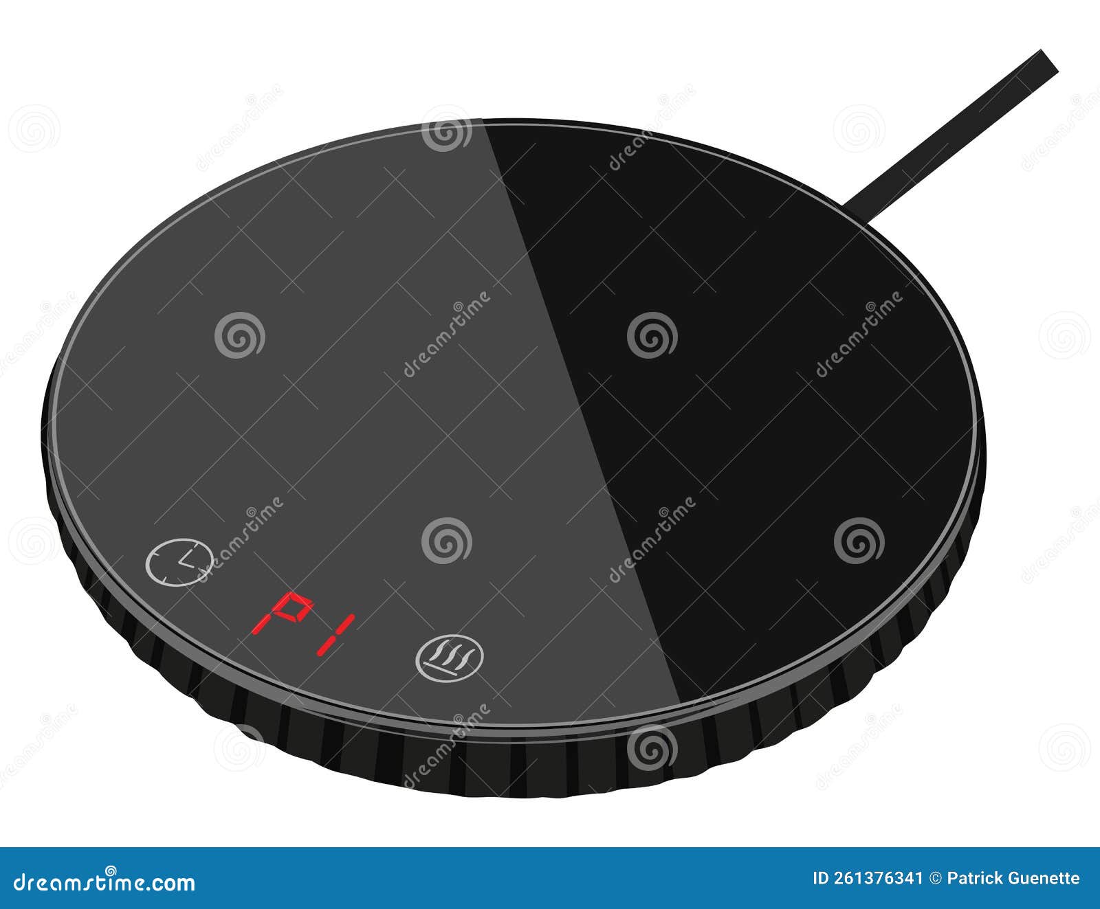 Induction Icon Cooking Symbol Vector. Induction Sign Spiral Spring Logo ...