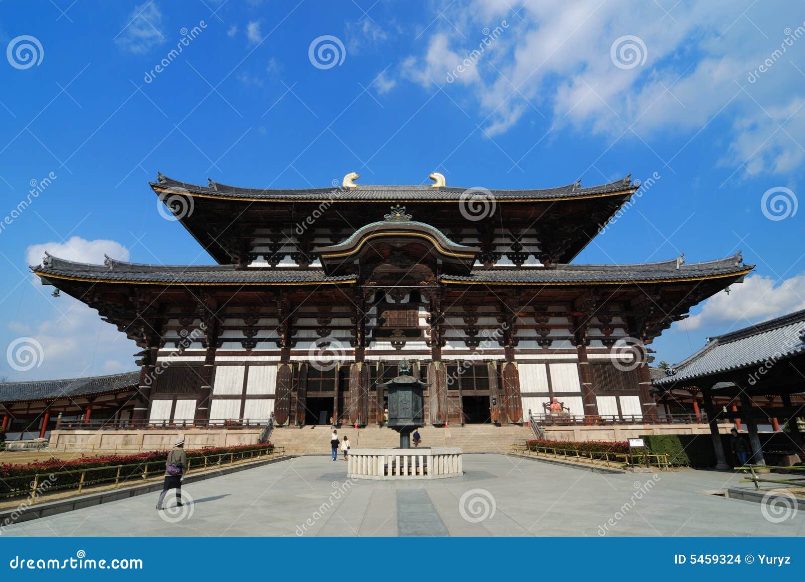 Todai-ji Temple editorial stock image. Image of ancient - 5459324