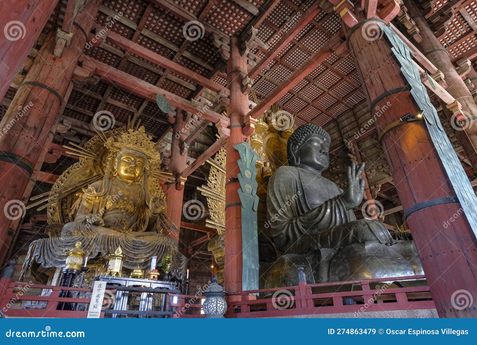 Todaiji Temple in Nara, Japan Editorial Stock Image - Image of color ...