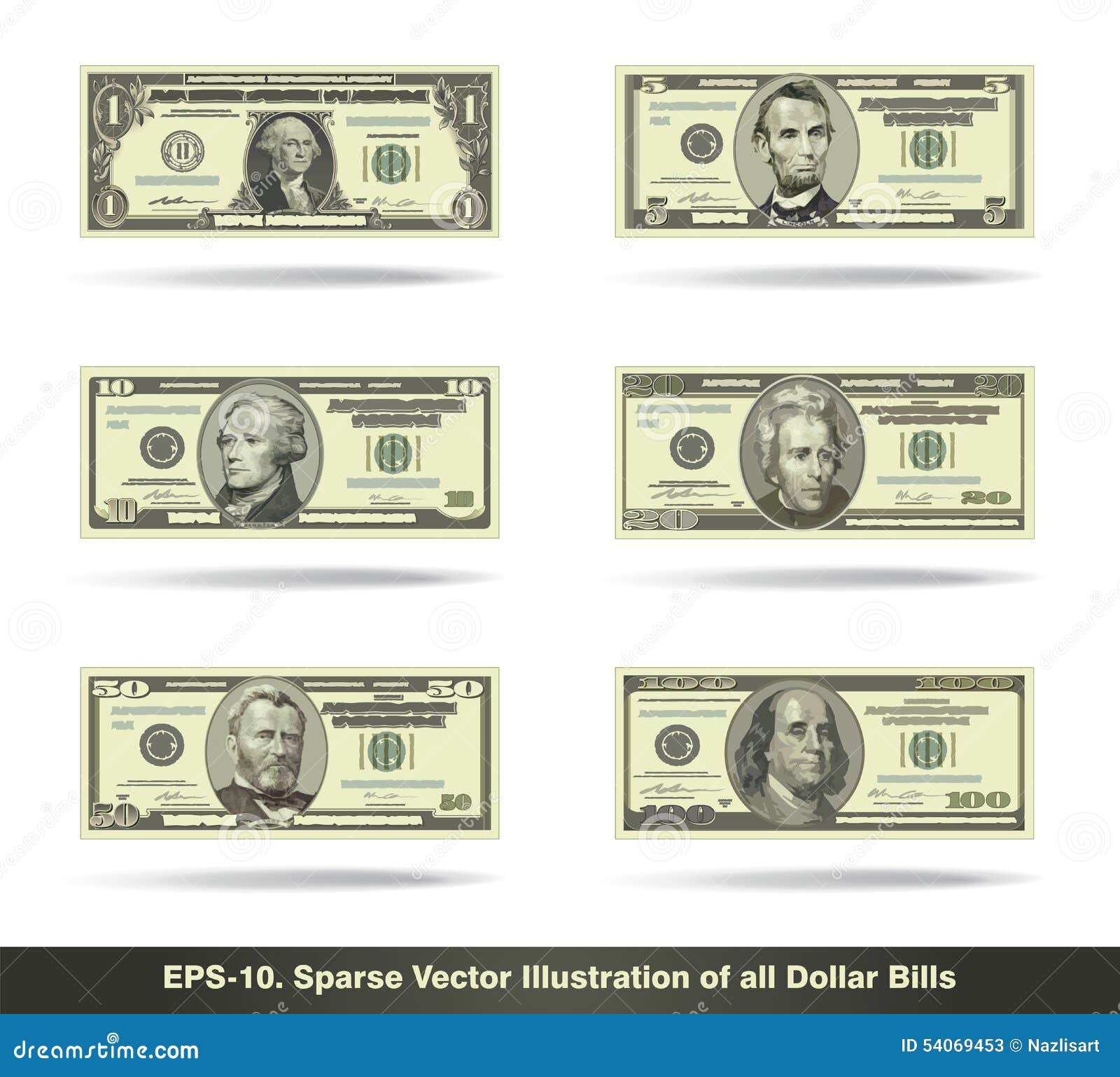 Vetor De Nota De Dolar Página 3 | Vetores De Nota Dolar Baixe