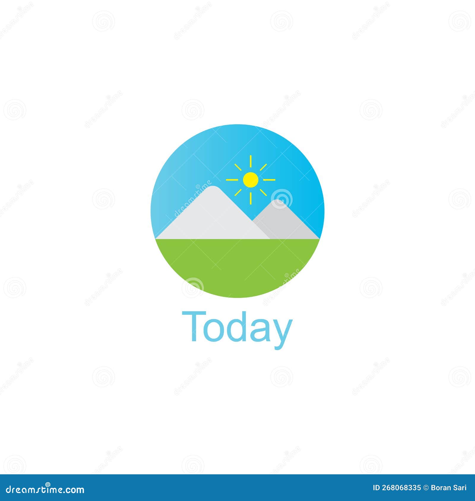 Today A1 Logo Concept, Branding, Creative Simple Icon Stock Vector ...