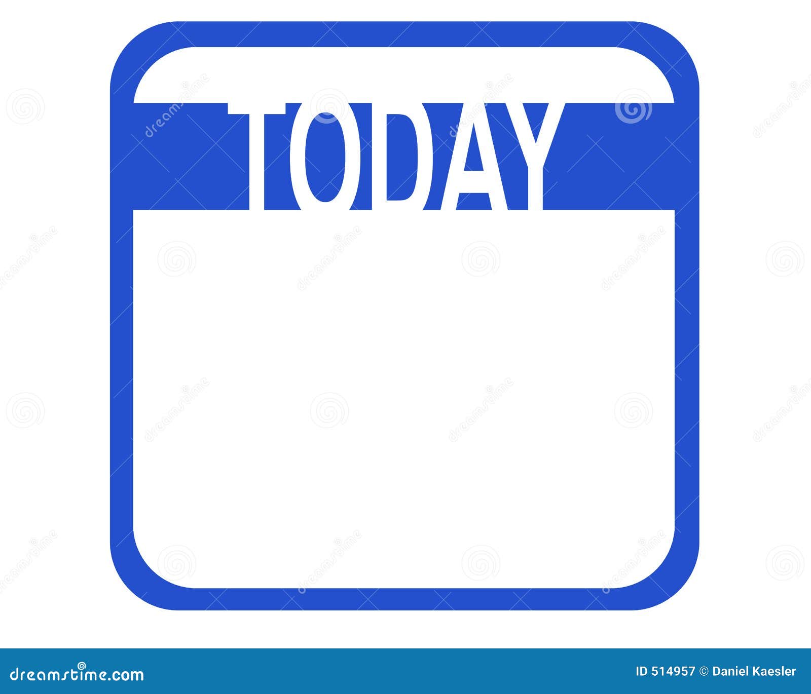 Today stock illustration. Illustration of information, sign - 514957