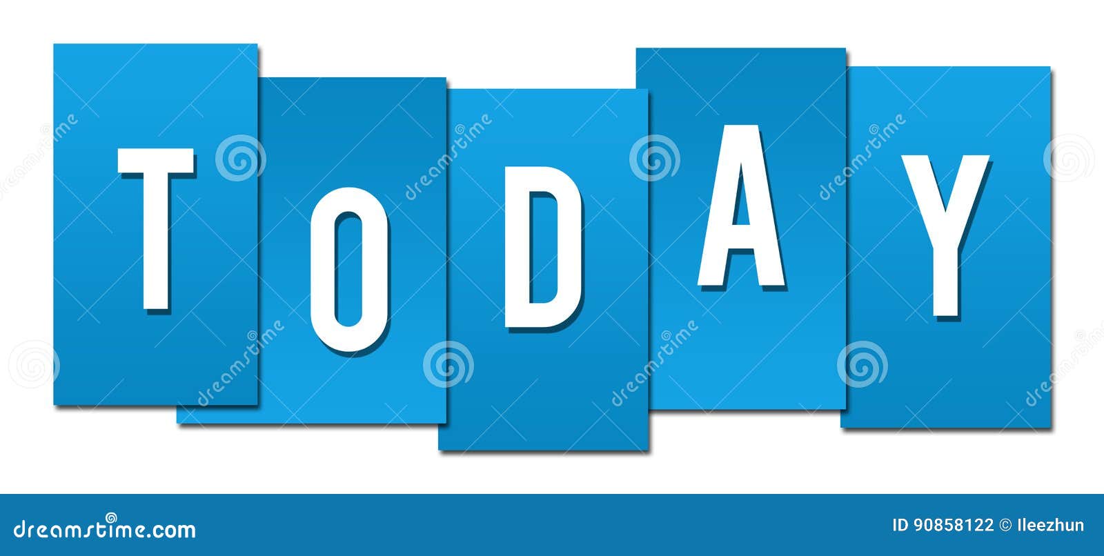 Today Blue Stripes stock illustration. Illustration of management ...