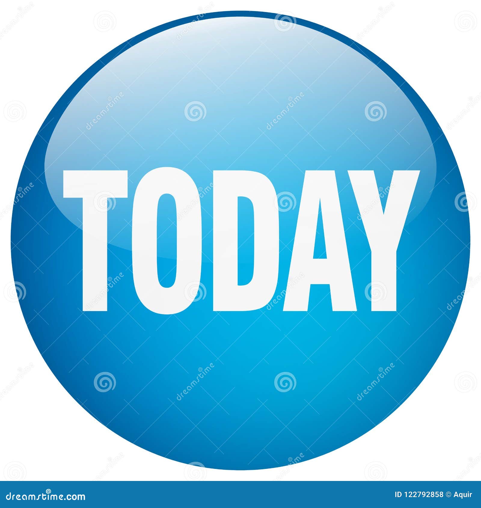 Today button stock vector. Illustration of icon, glass - 122792858