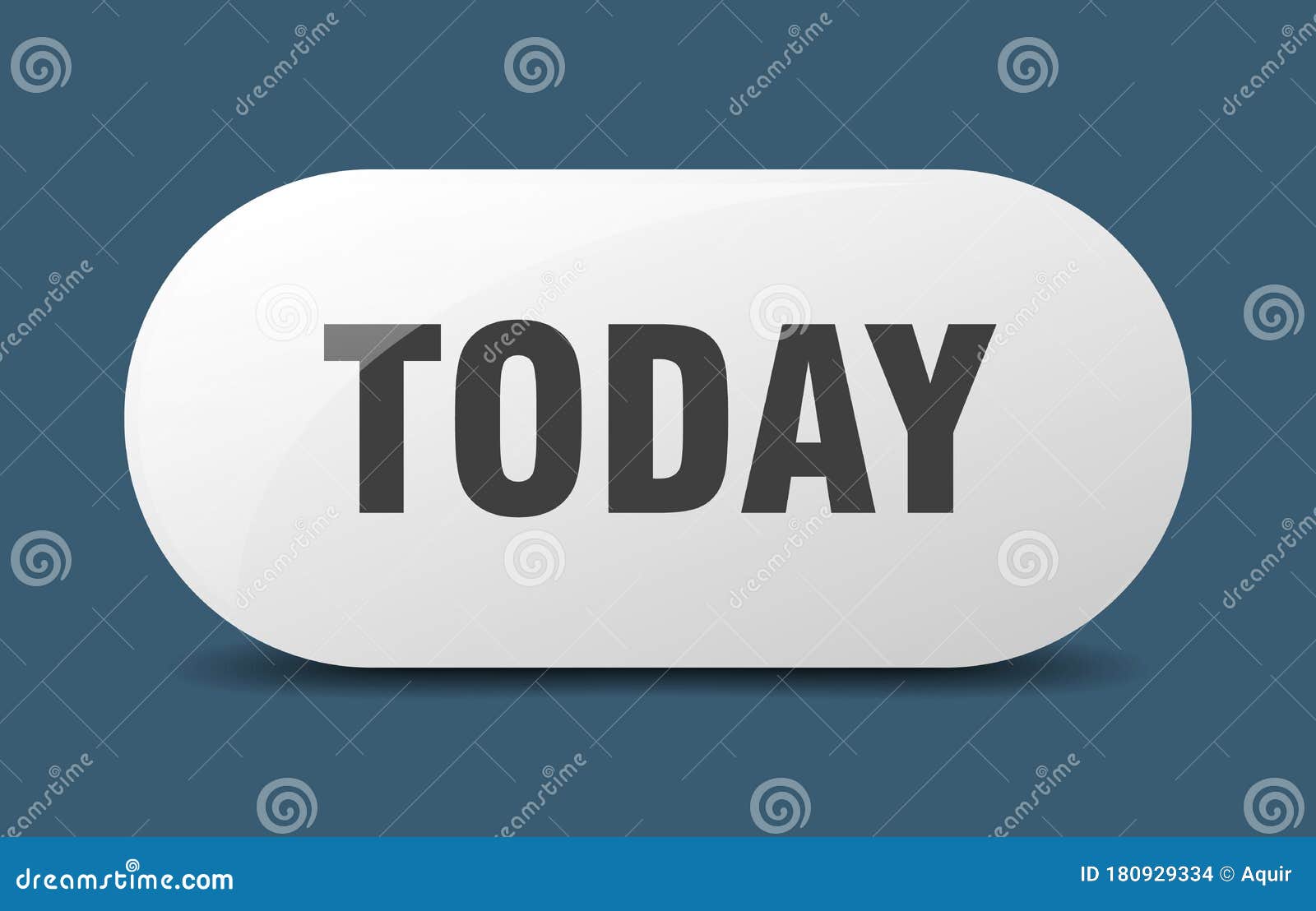Today Button. Today Sign. Key. Push Button Stock Vector - Illustration ...