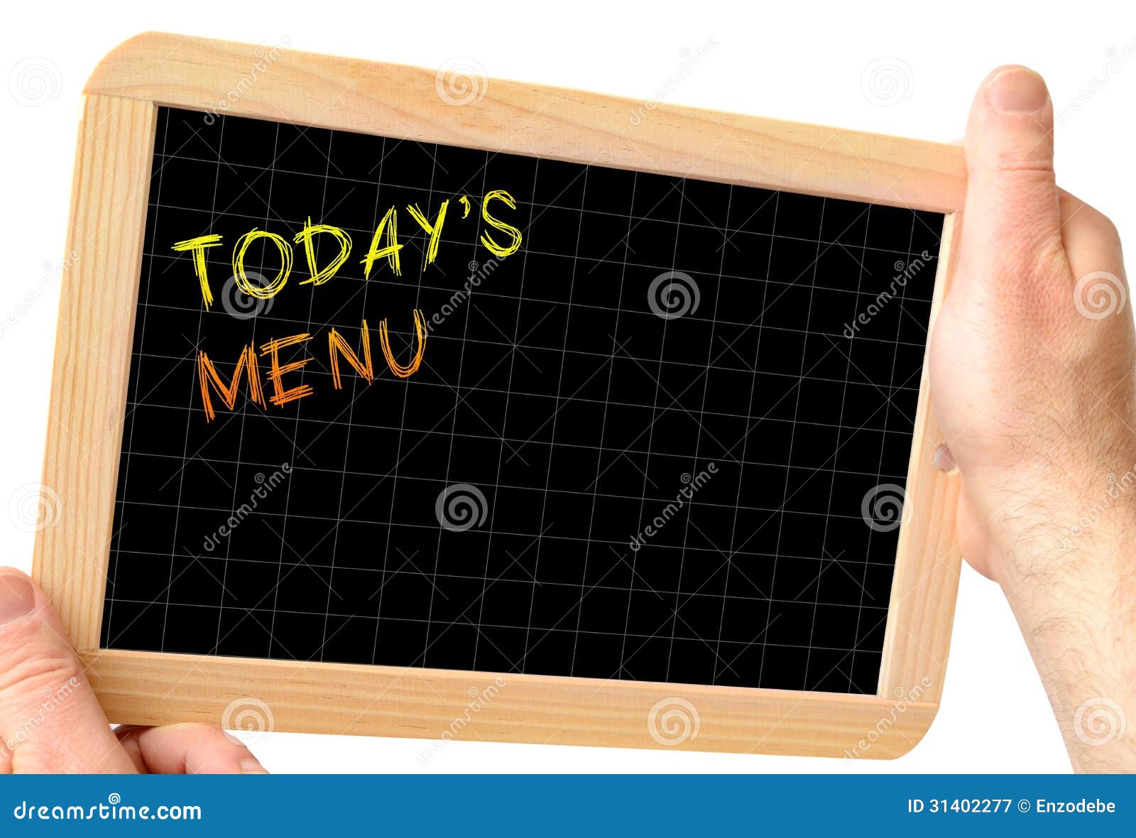 Today menu stock image. Image of hand, write, food, chalk - 31402277