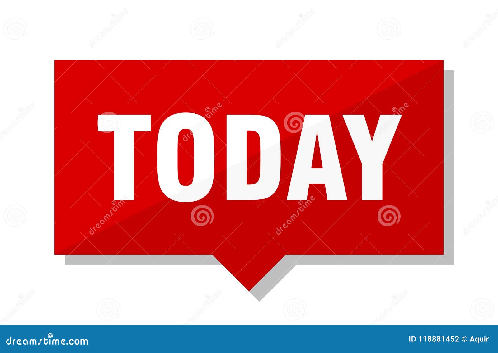Today price tag stock vector. Illustration of badge - 118881452