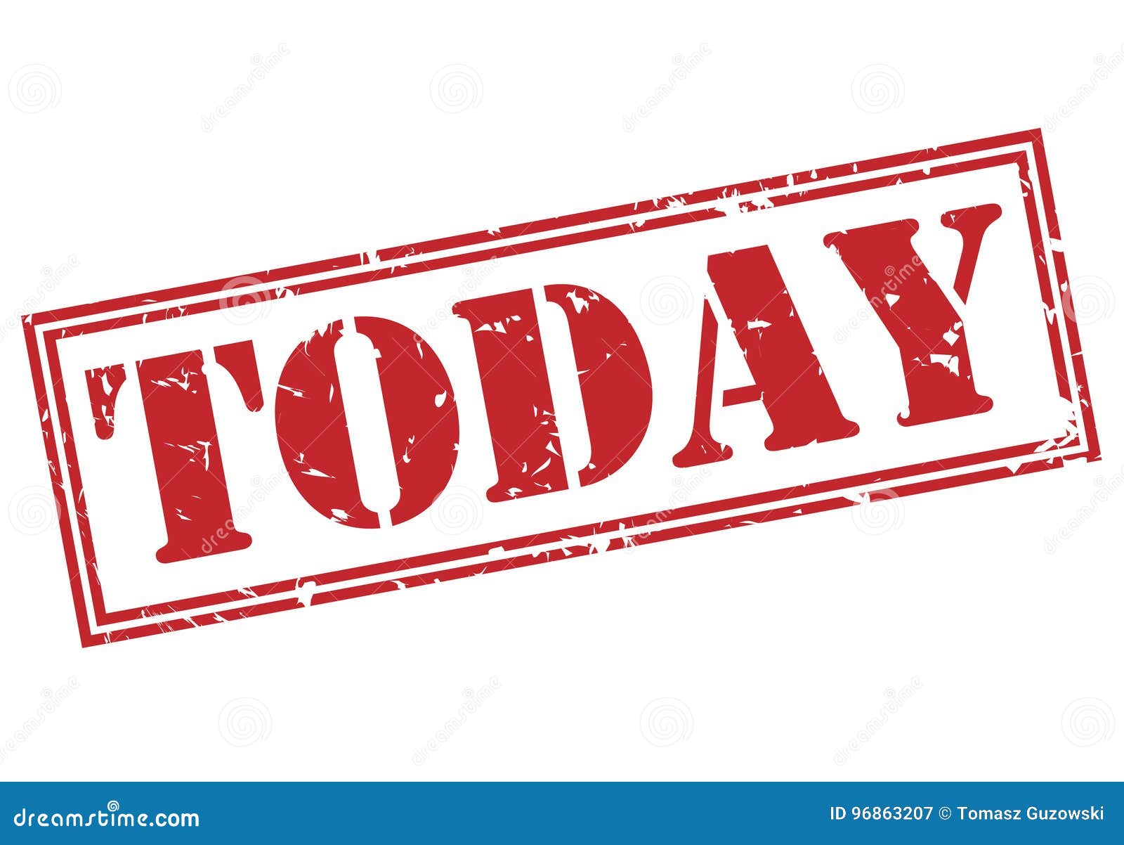 Today red stamp stock illustration. Illustration of stamp - 96863207