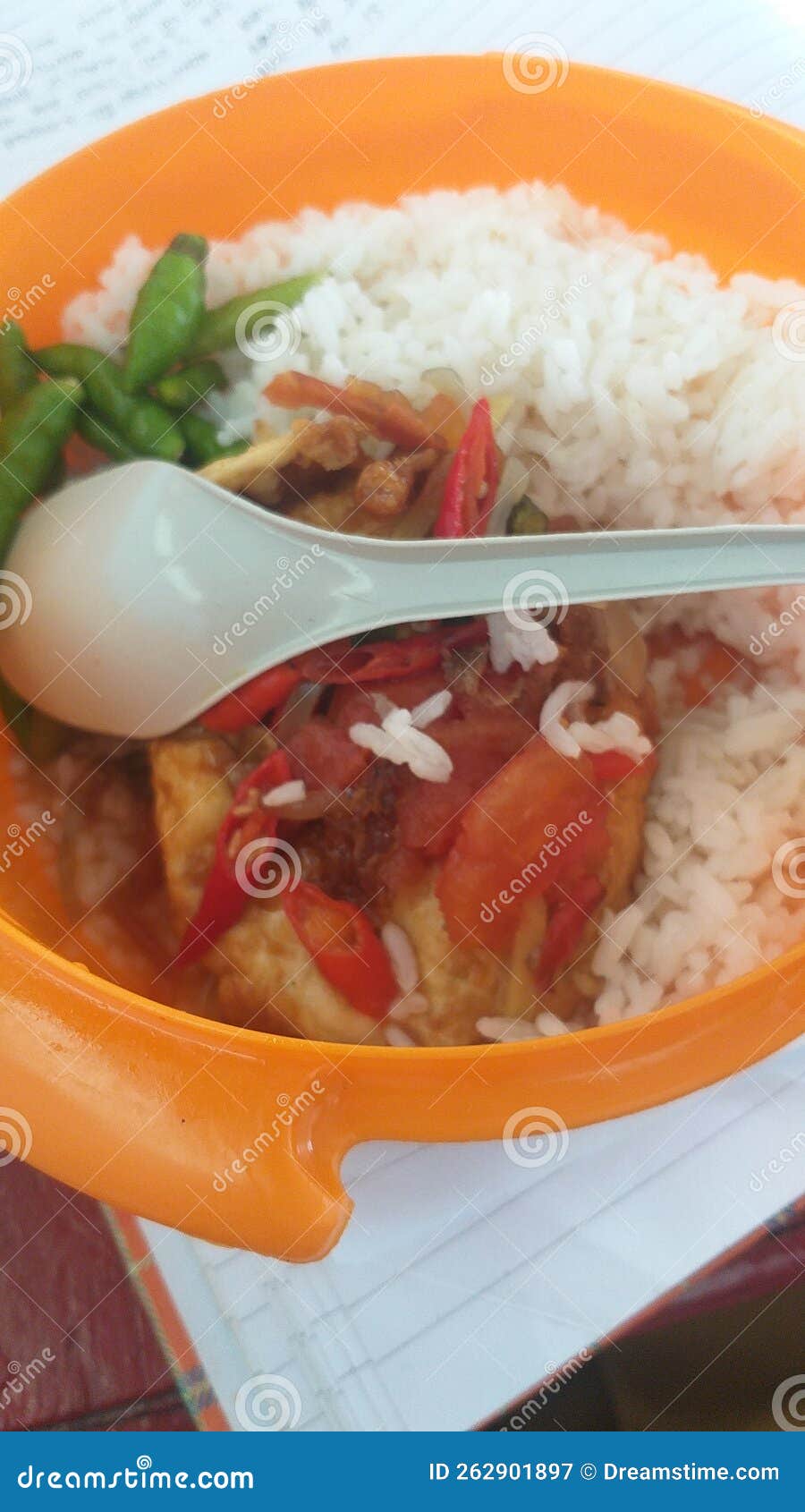 Today& X27;s Lunch Menu is Highly Recommended Stock Image - Image of ...