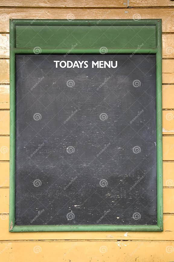 Today s Menu stock image. Image of text, weathered, today - 2245729