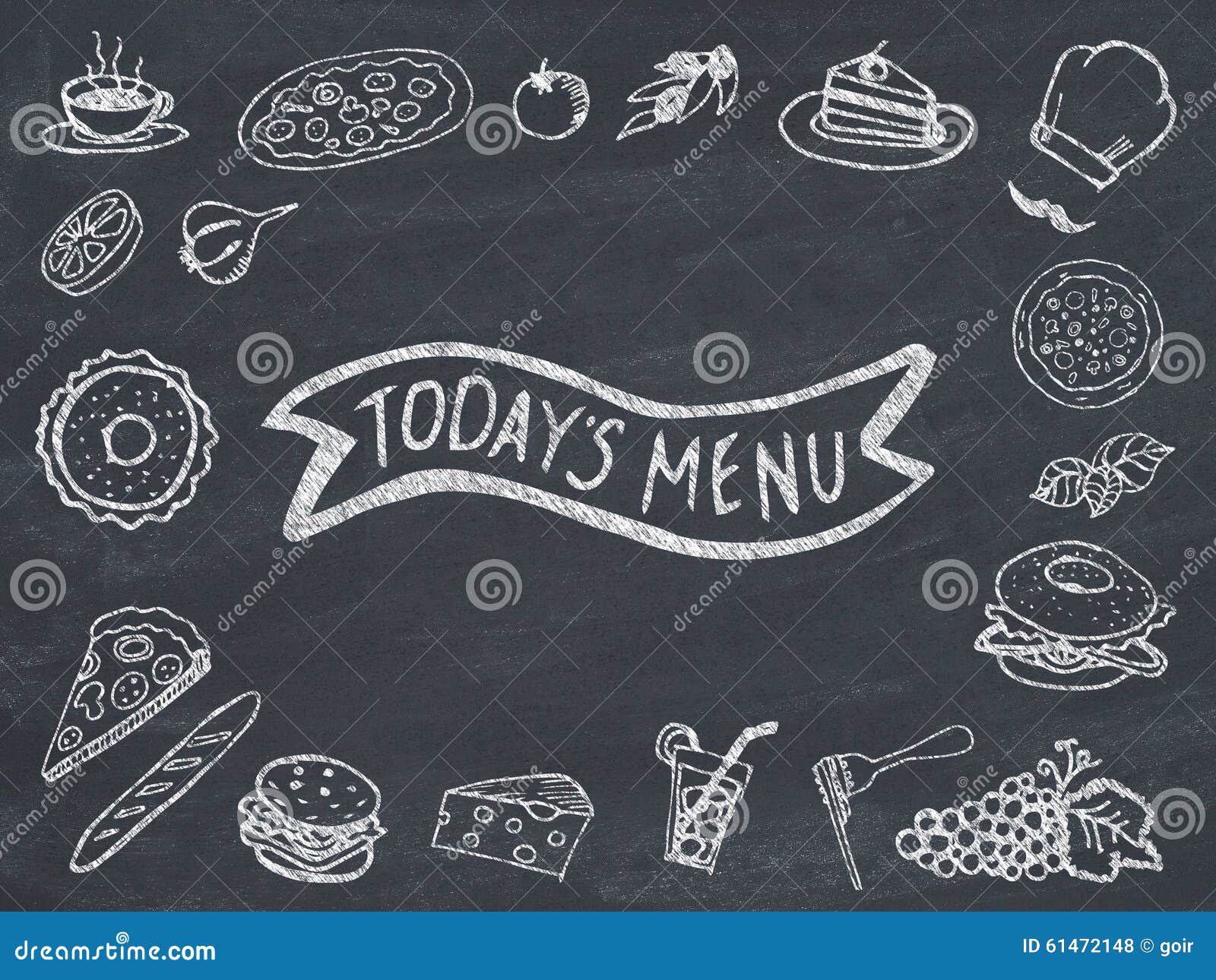 Today s menu stock photo. Image of marketing, menu, activity - 61472148