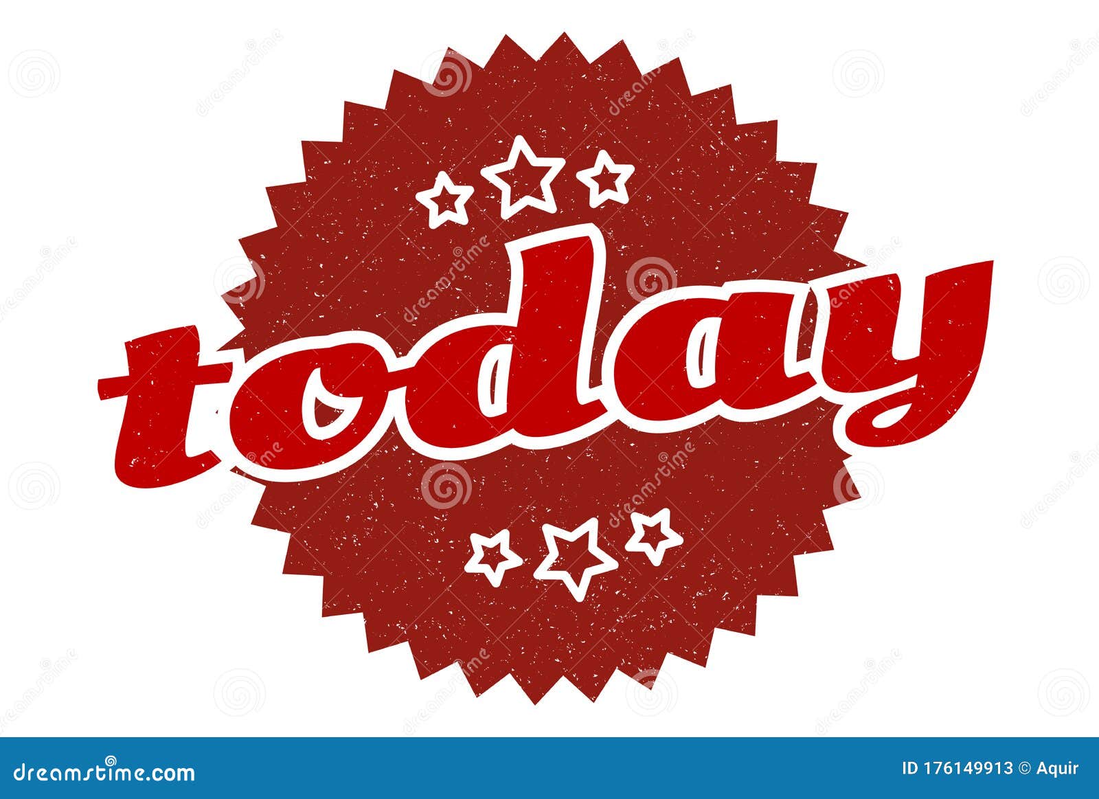 Today Sign. Today Vintage Retro Label Stock Vector - Illustration of ...