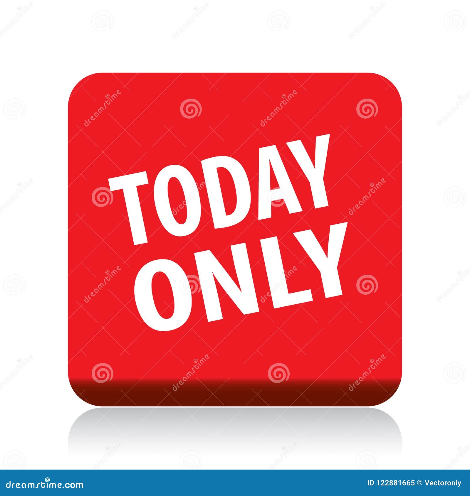 Today only stock illustration. Illustration of attach - 122881665