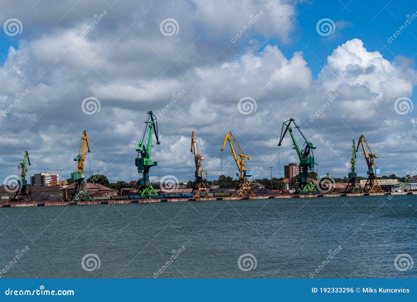 Today Typical Port Side View Stock Photo - Image of water, lithuani ...