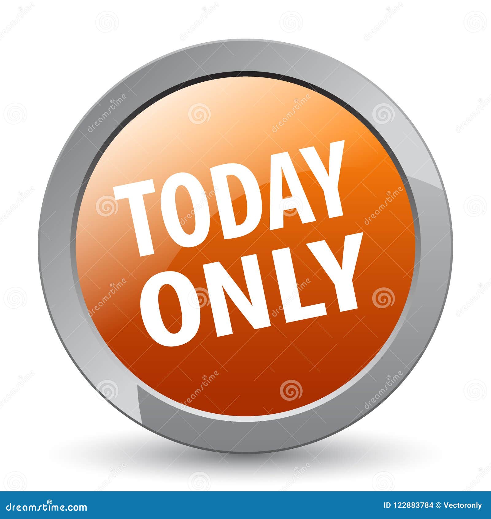 Today only stock illustration. Illustration of buyer - 122883784