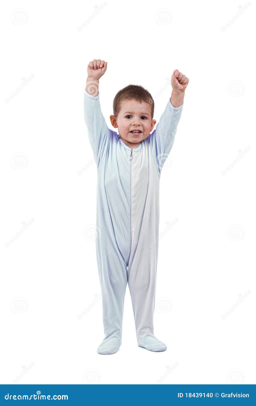 Toddle in pajamas stock photo. Image of white, pyjamas - 18439140