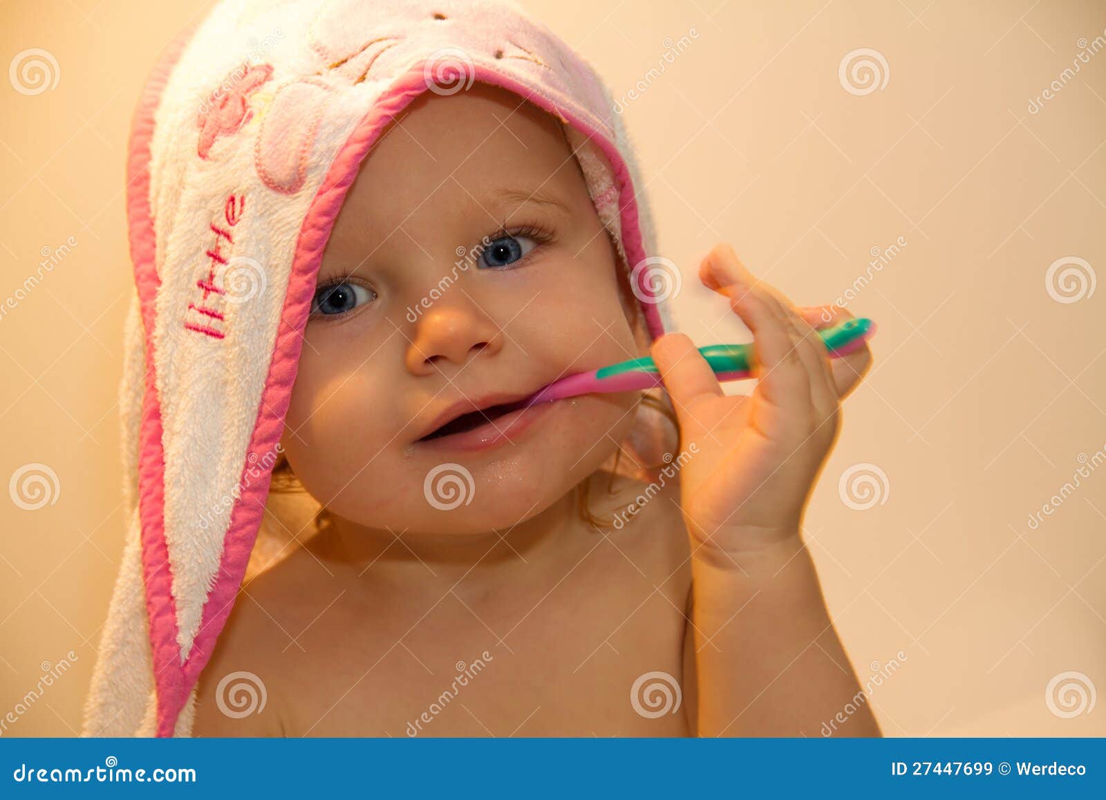 Toddler brushing teeth 2 stock image. Image of healthcare - 27447699