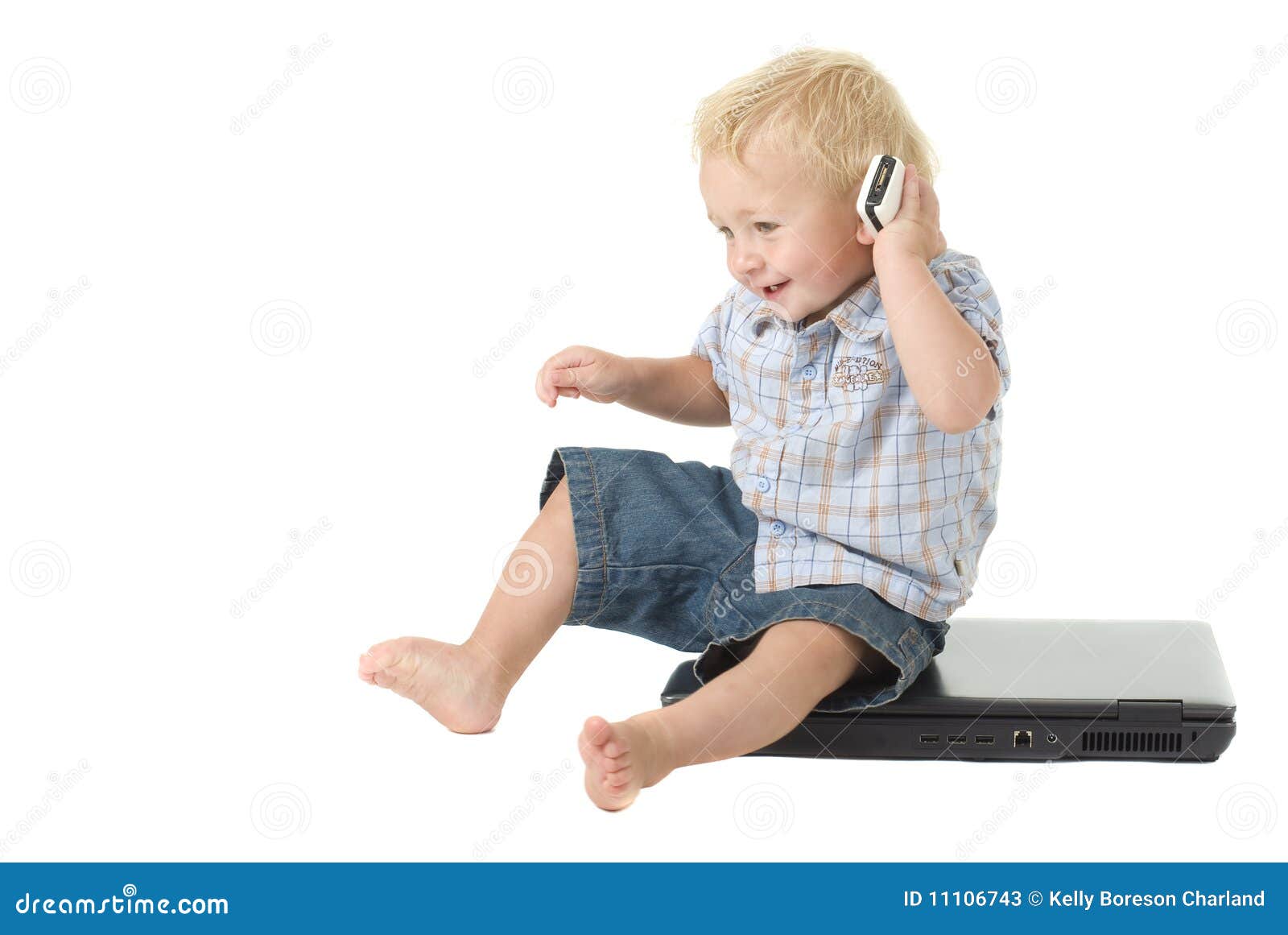 Toddler Computer Literacy stock image. Image of communication - 11106743