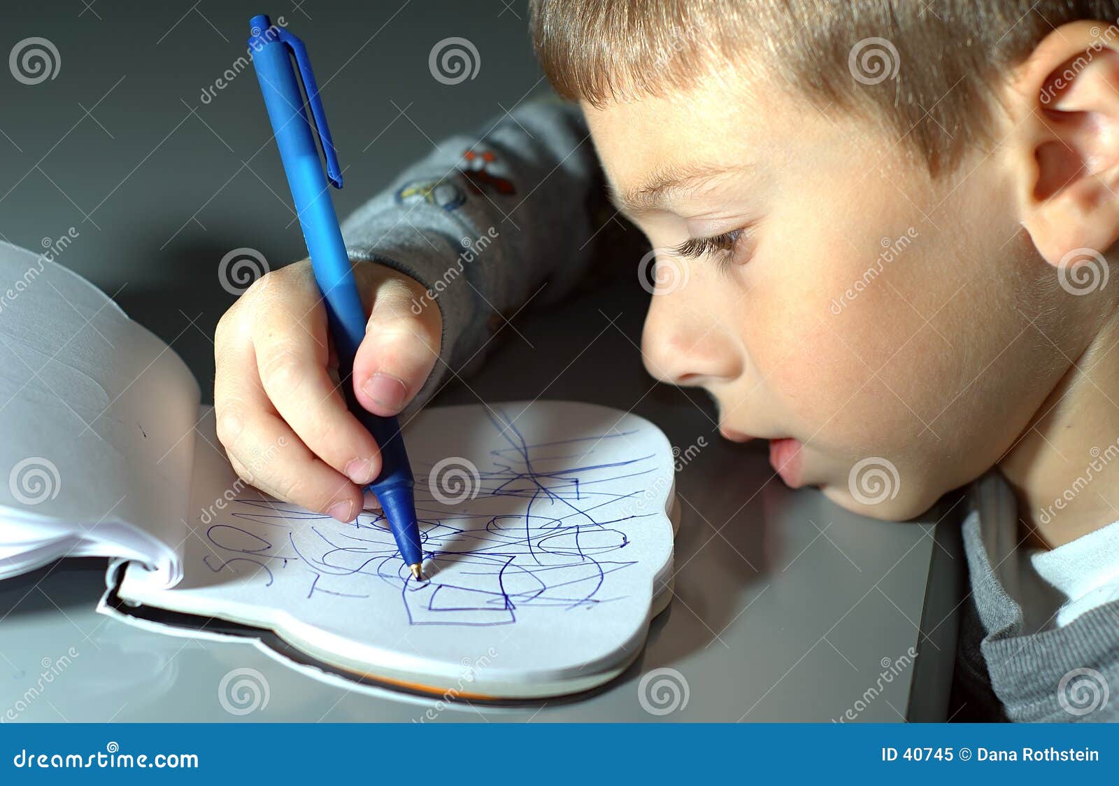 Toddler Drawing stock image. Image of youth, home, young - 40745