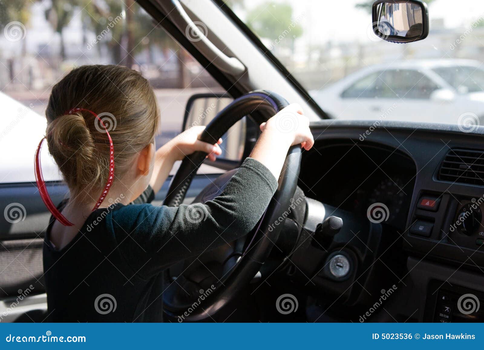 Toddler driving car stock photo. Image of female, child - 5023536