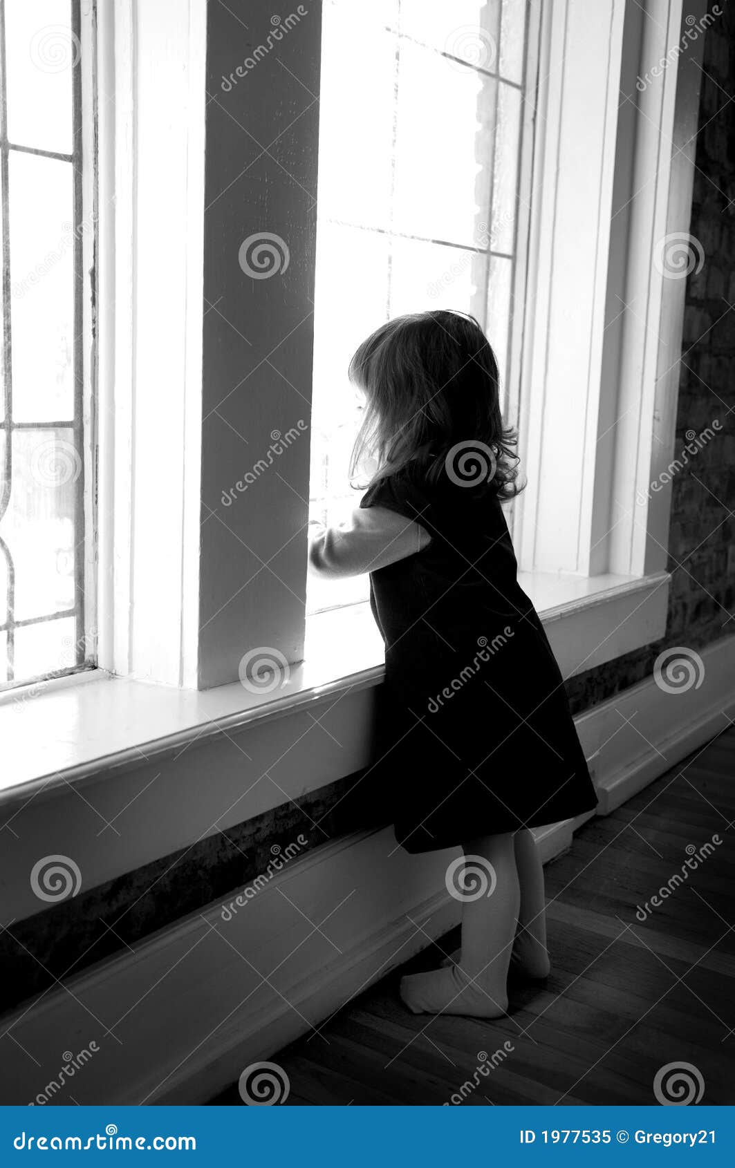 Black Female Staring Out Window Stock Photos - Free & Royalty-Free ...