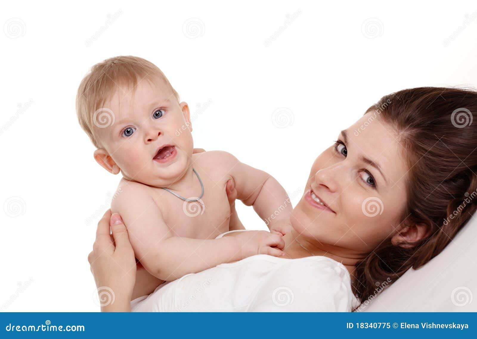 Toddler and mum stock image. Image of small, blond, tenderness - 18340775