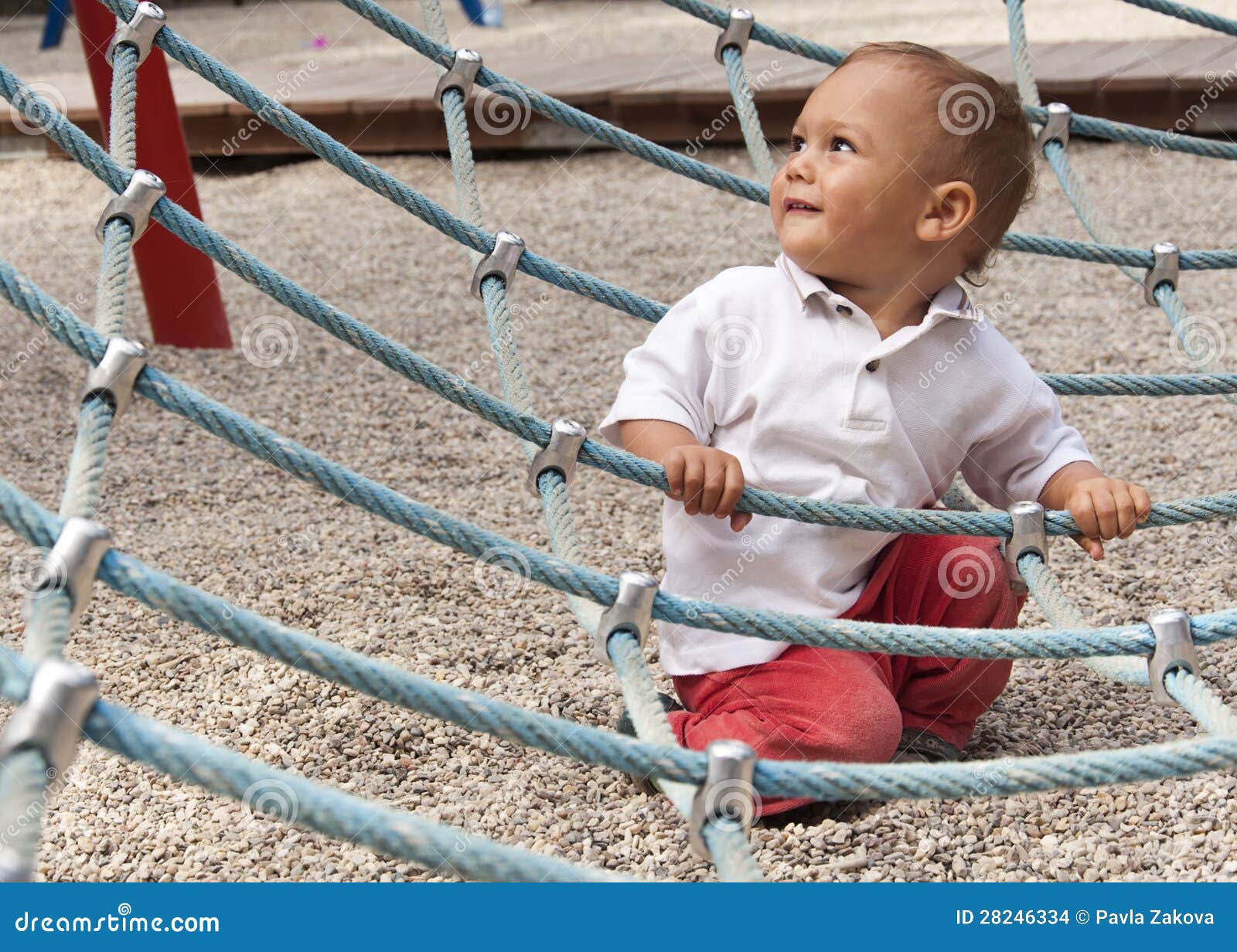 Toddler at playground stock photo. Image of kids, activity - 28246334