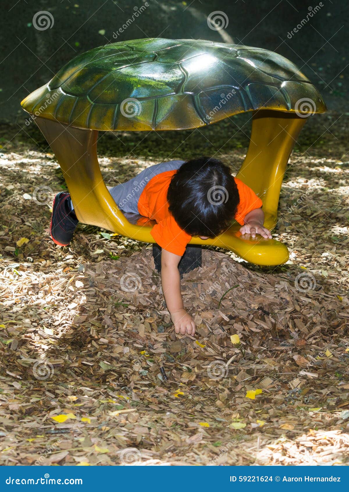 Toddler during Playtime at Park Stock Photo - Image of multiracial ...
