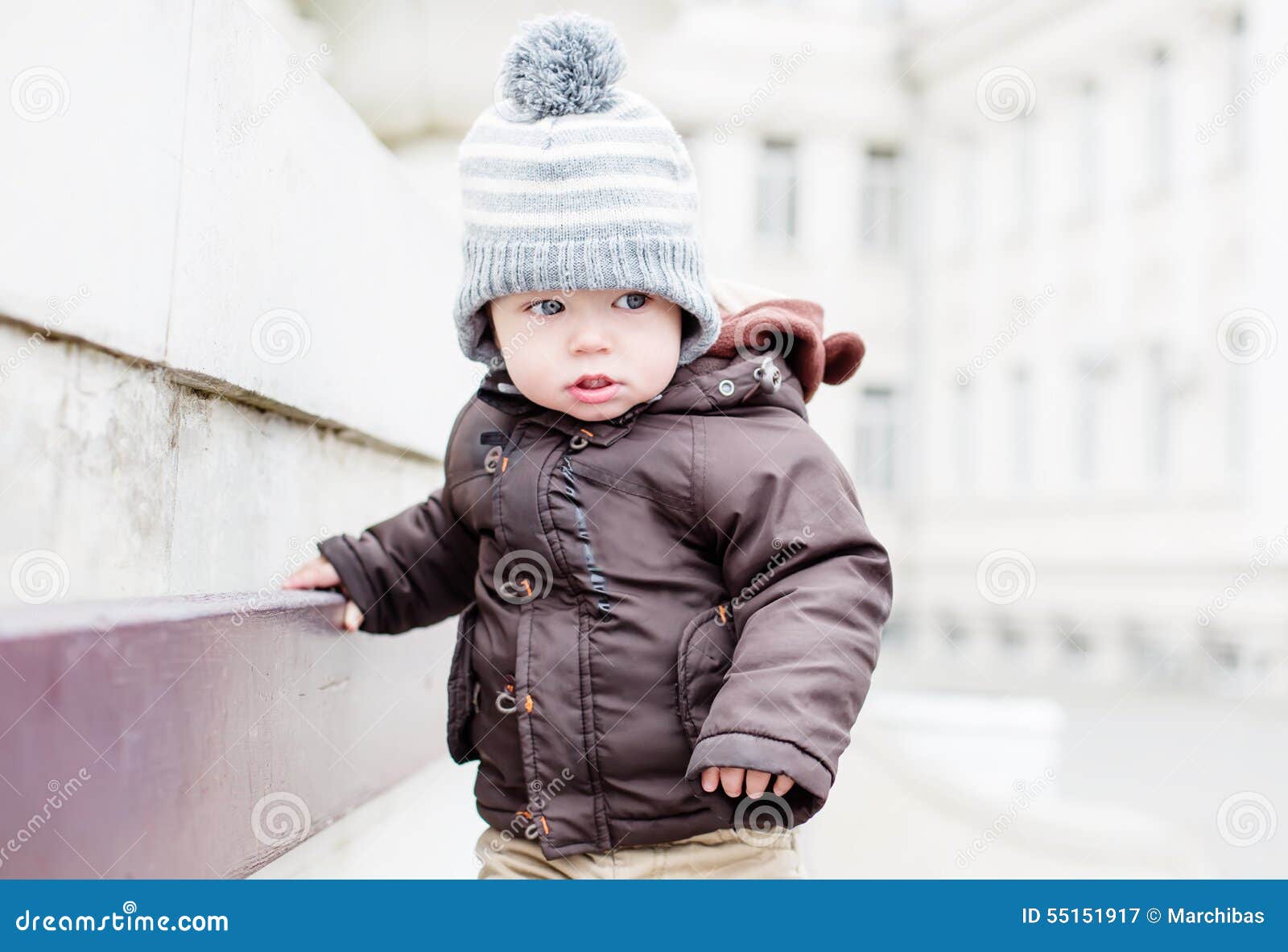 Toddler Portrait Kid Standing Stock Image - Image of beautiful, child ...