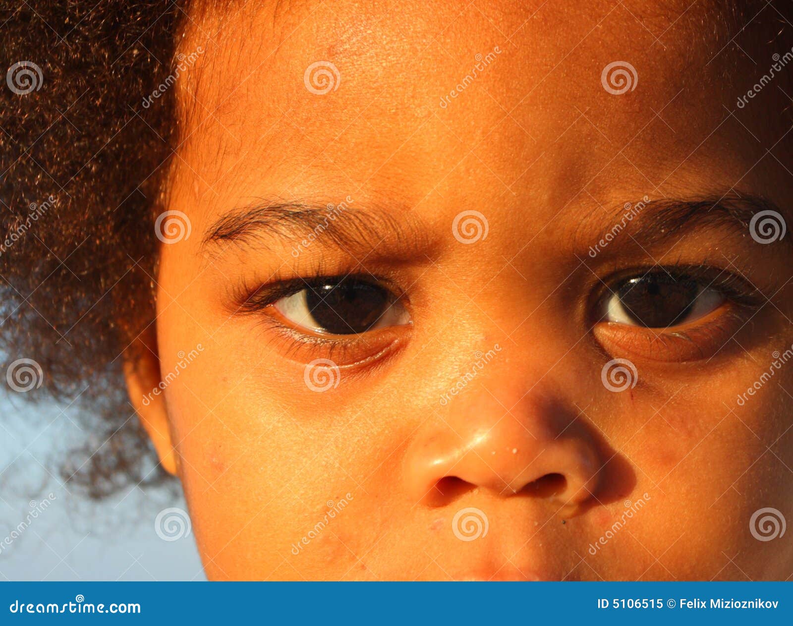 Toddler s Face stock image. Image of extreme, toddler - 5106515