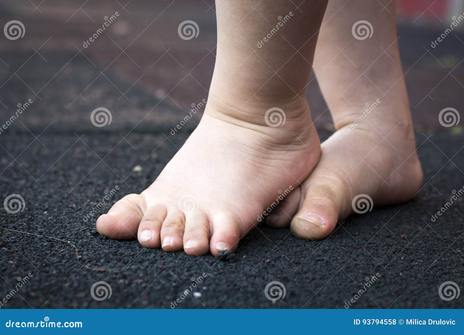 Toddler`s Steps stock photo. Image of child, closeup - 93794558