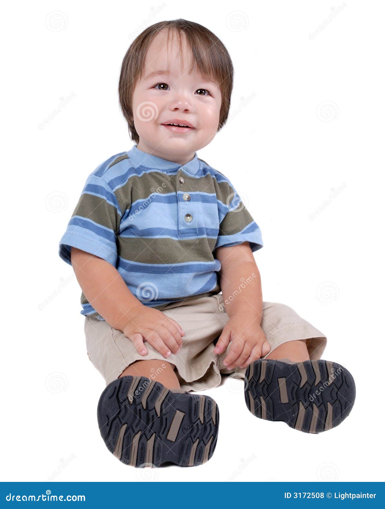 Toddler sitting stock photo. Image of charming, agreeable - 3172508