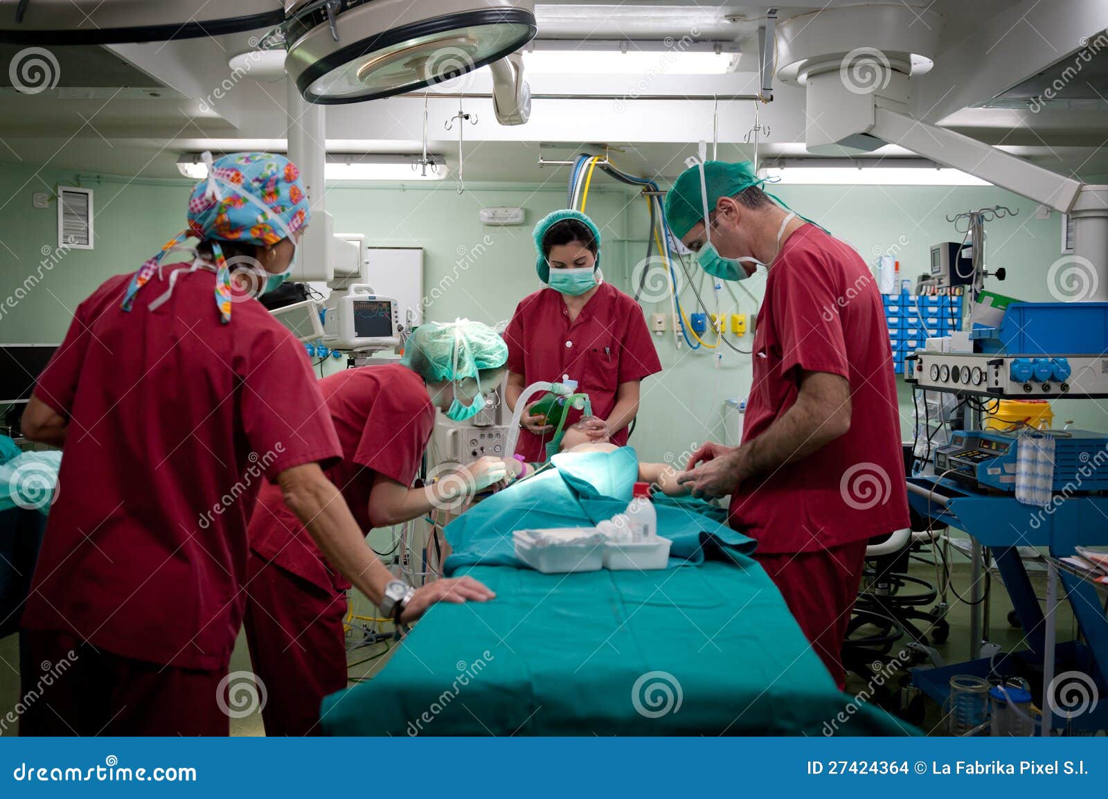 Toddler surgery stock photo. Image of mask, child, pediatrics - 27424364