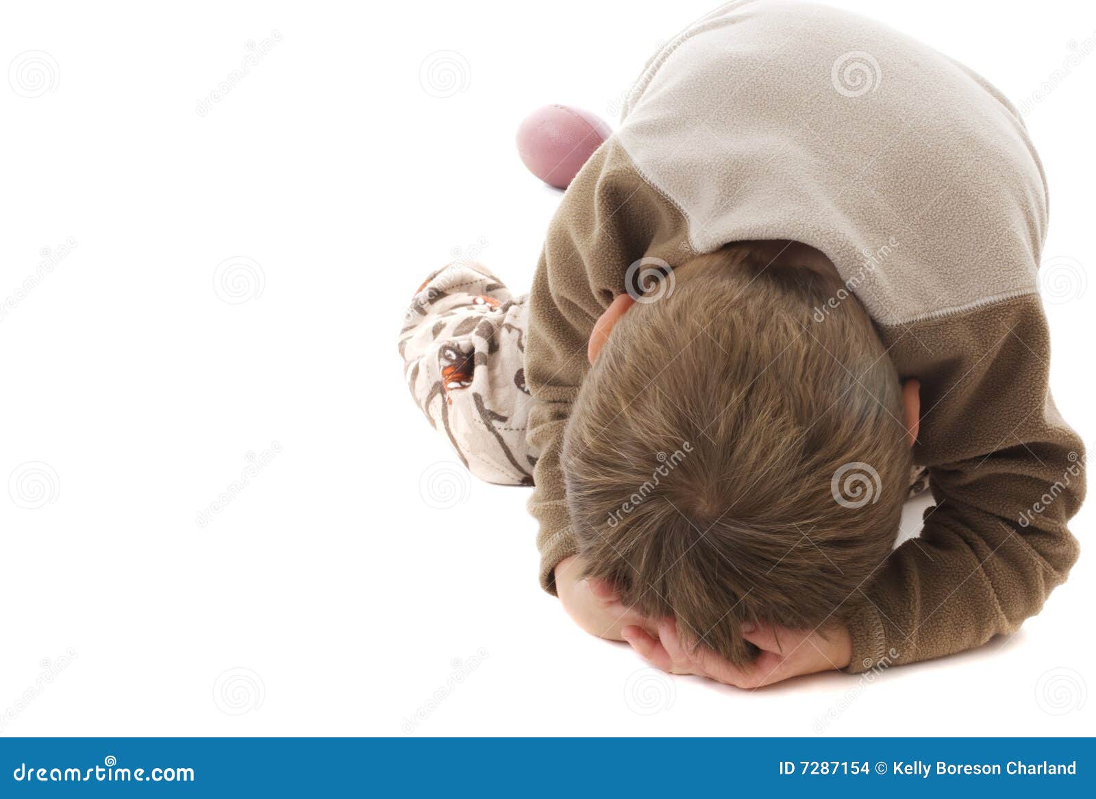 Toddler temper tantrum stock photo. Image of unhappy, hair - 7287154