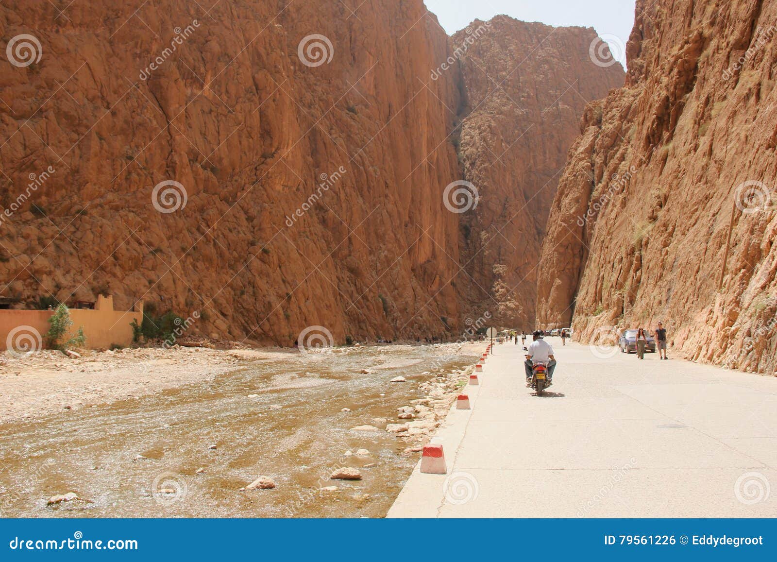 Todgha Gorge editorial photo. Image of berber, hiking - 79561226