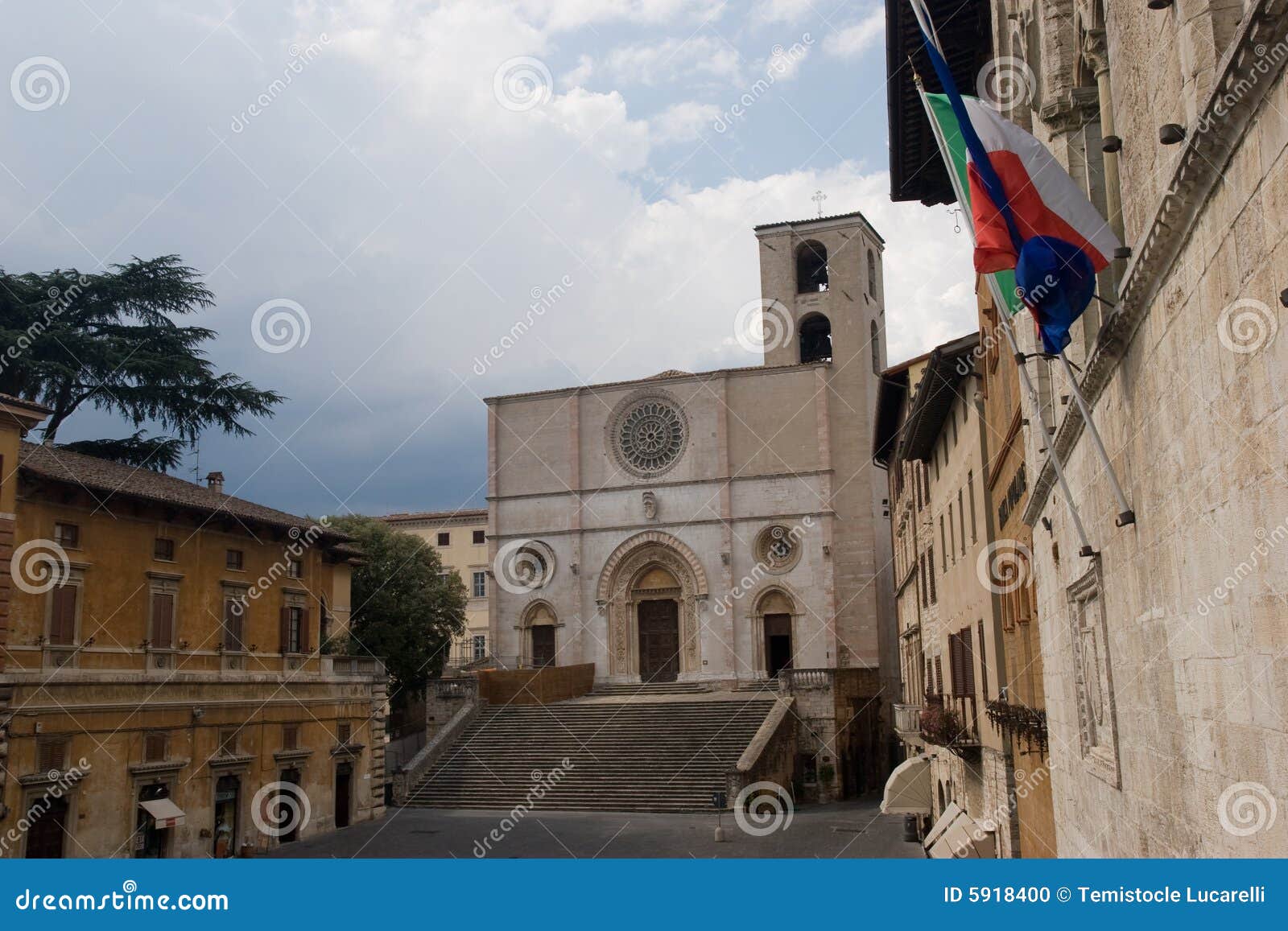 Todi in umbria stock photo. Image of city, historic, model - 5918400
