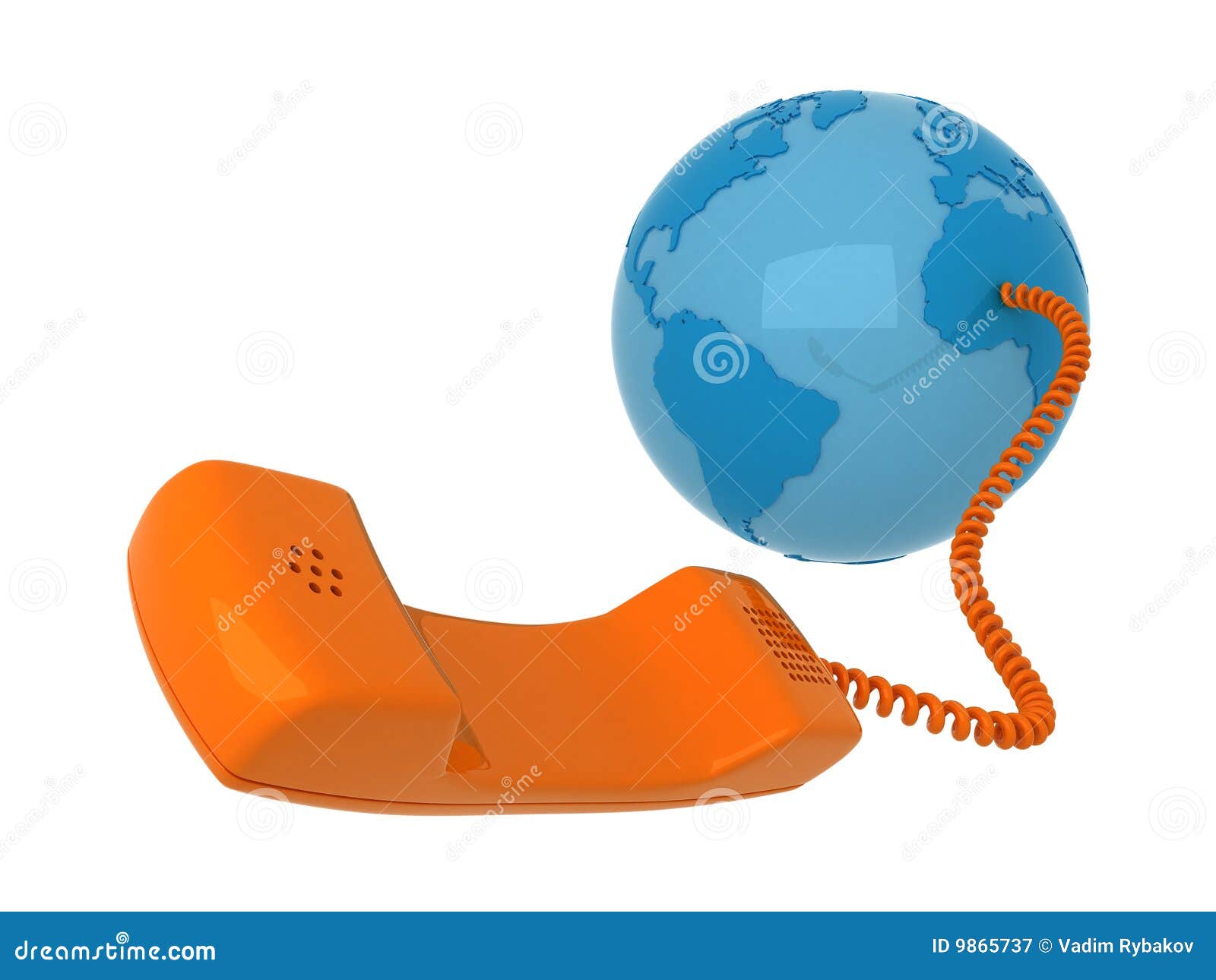 Todo O Mundo Em Seu Telefone. Ilustração Stock - Ilustração de conceito ...