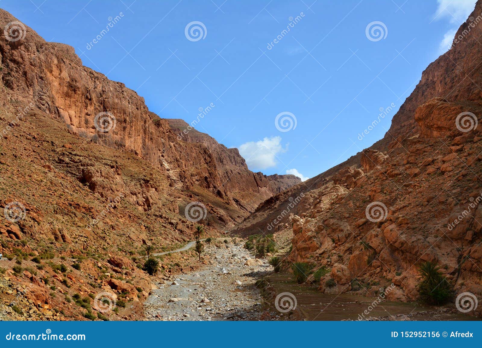 Todra Gorge in Morocco, Africa Stock Photo - Image of outdoors ...