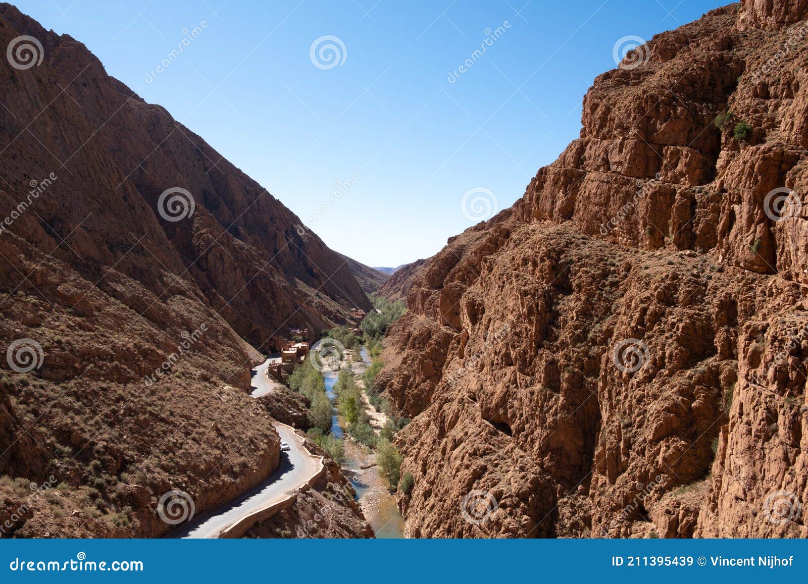 Todra Gorge, Morocco stock image. Image of dades, atlas - 211395439