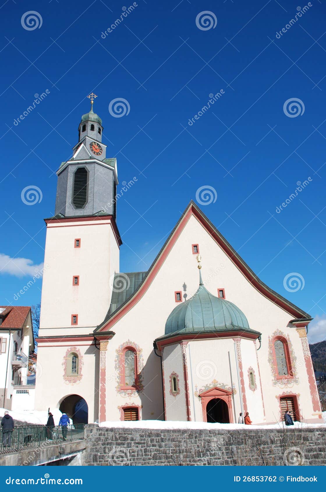 Todtmoos Church stock photo. Image of dome, forest, schwarzwald - 26853762