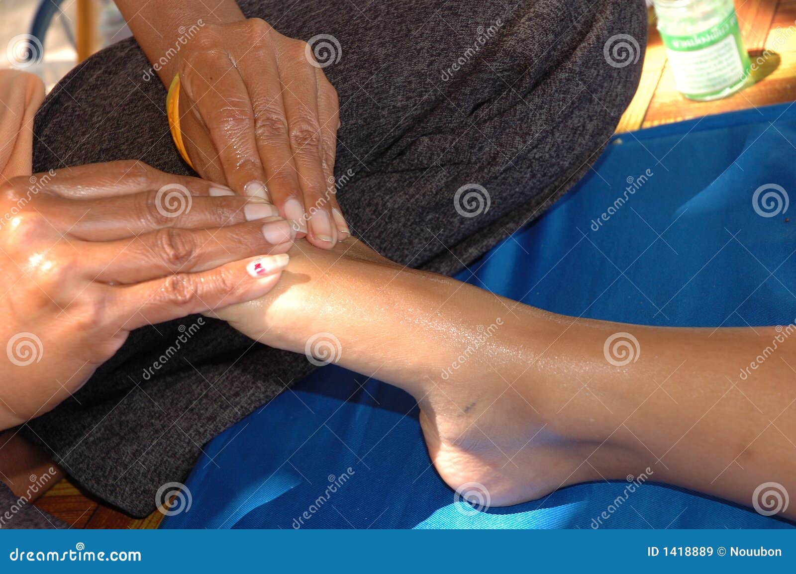Toe Massage stock image. Image of experience, feet, experienced - 1418889