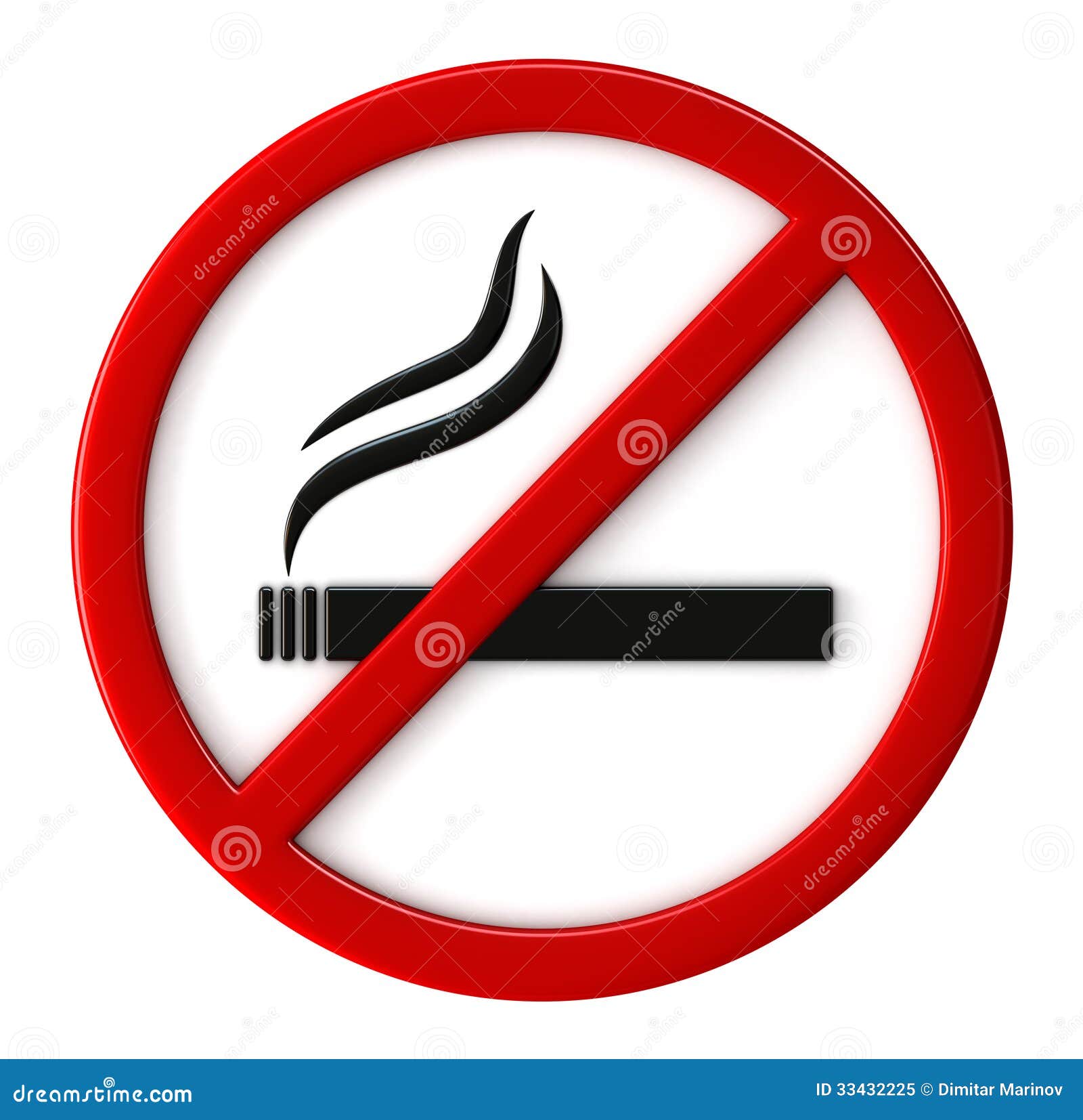 Toegestaan niet roken stock illustratie. Illustration of niet - 33432225