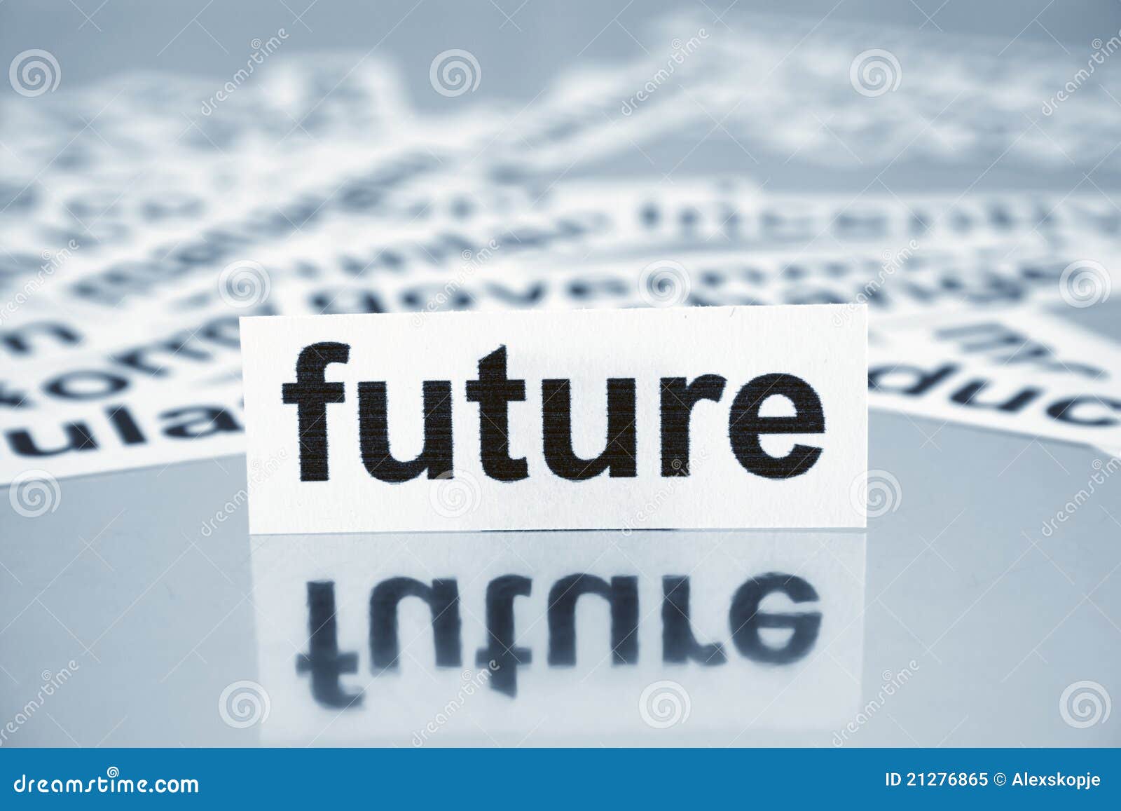 Toekomst stock afbeelding. Image of type, vertegenwoordiging - 21276865