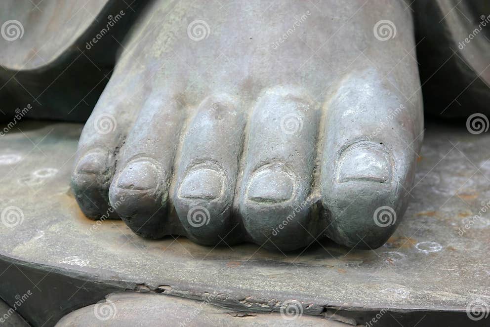 Toes stock photo. Image of statue, toes, foot, macro, detail - 8473860