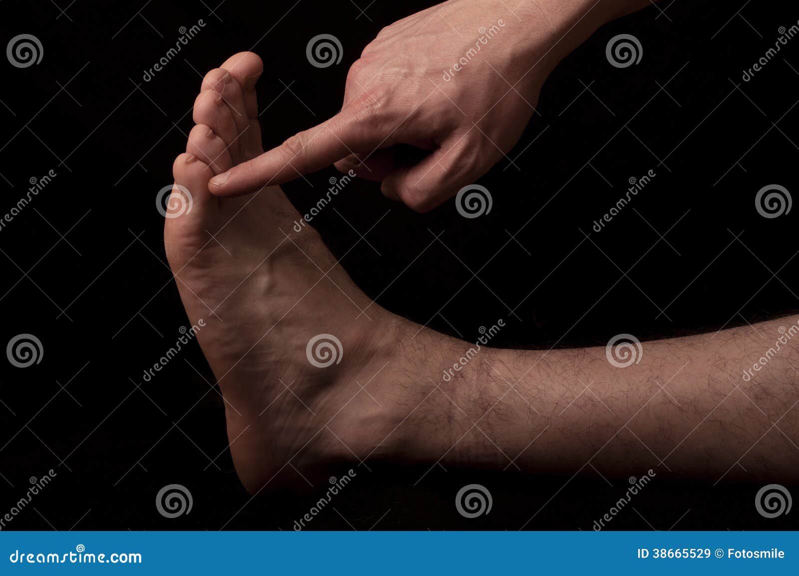 Toes stock image. Image of skin, palpatory, isolated - 38665529